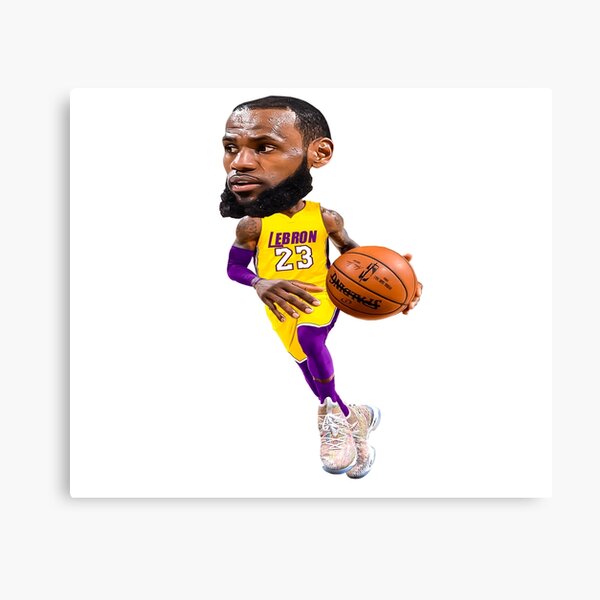 "Lebron Bobblehead Meme" Canvas Print by Marctoonz | Redbubble