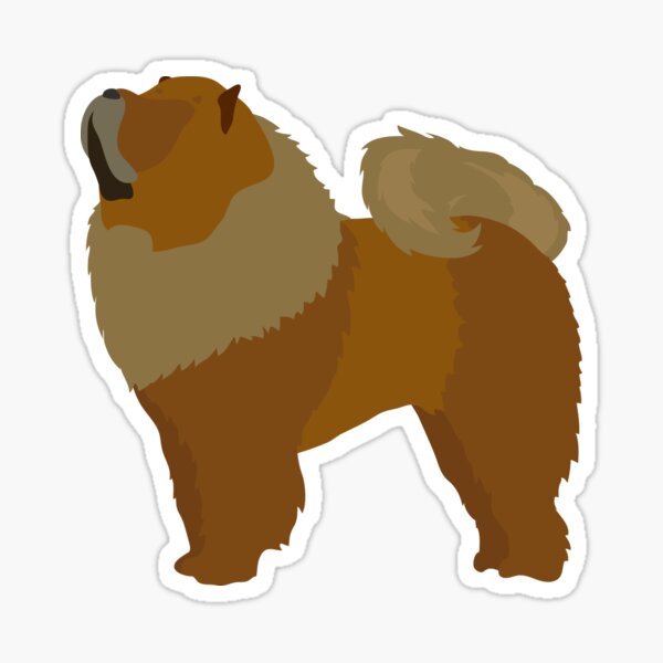 Chow Chow Stickers | Redbubble