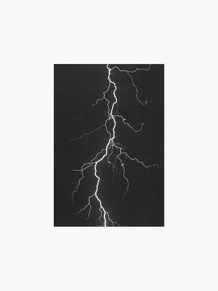 "lightning aesthetic" Sticker for Sale by livingaesthetic | Redbubble