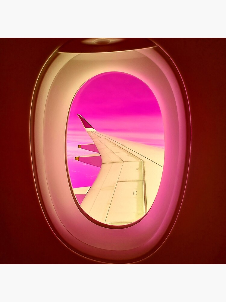 "View from the Airplane Window" Poster by chinichin | Redbubble