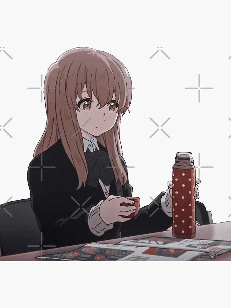 " Shoko Nishimiya Sticker" Sticker for Sale by sadeadart | Redbubble