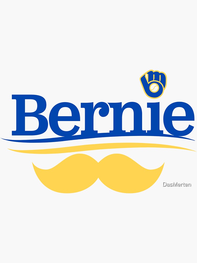 "Bernie brewer" Sticker for Sale by DasMerten | Redbubble