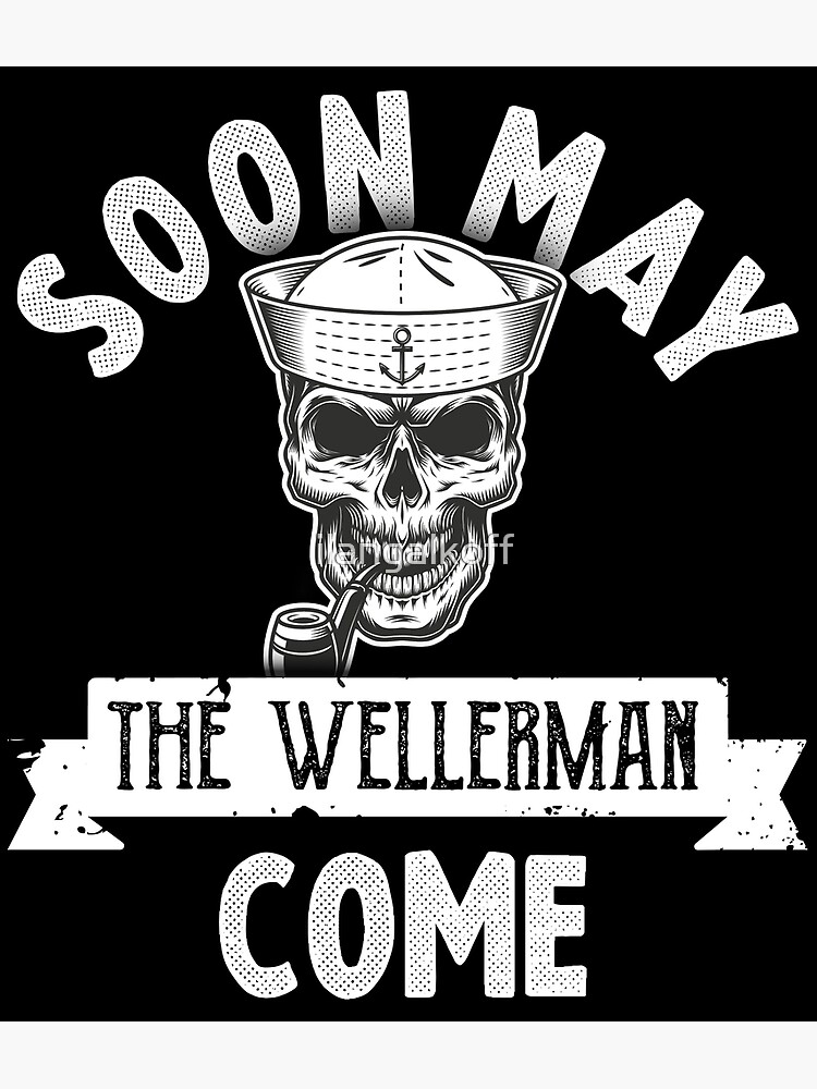 "The Wellerman - Sea Shanty " Poster by ilangalkoff | Redbubble