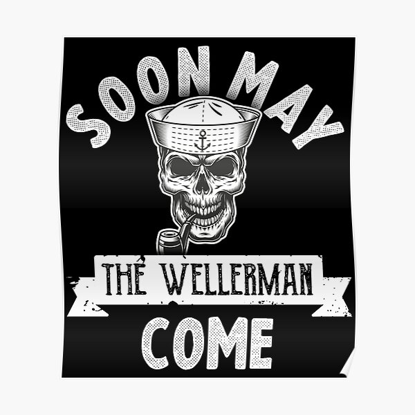 "The Wellerman - Sea Shanty " Poster by ilangalkoff | Redbubble