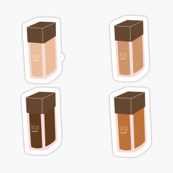 "Foundation sticker pack " Sticker for Sale by Vaishy13 | Redbubble
