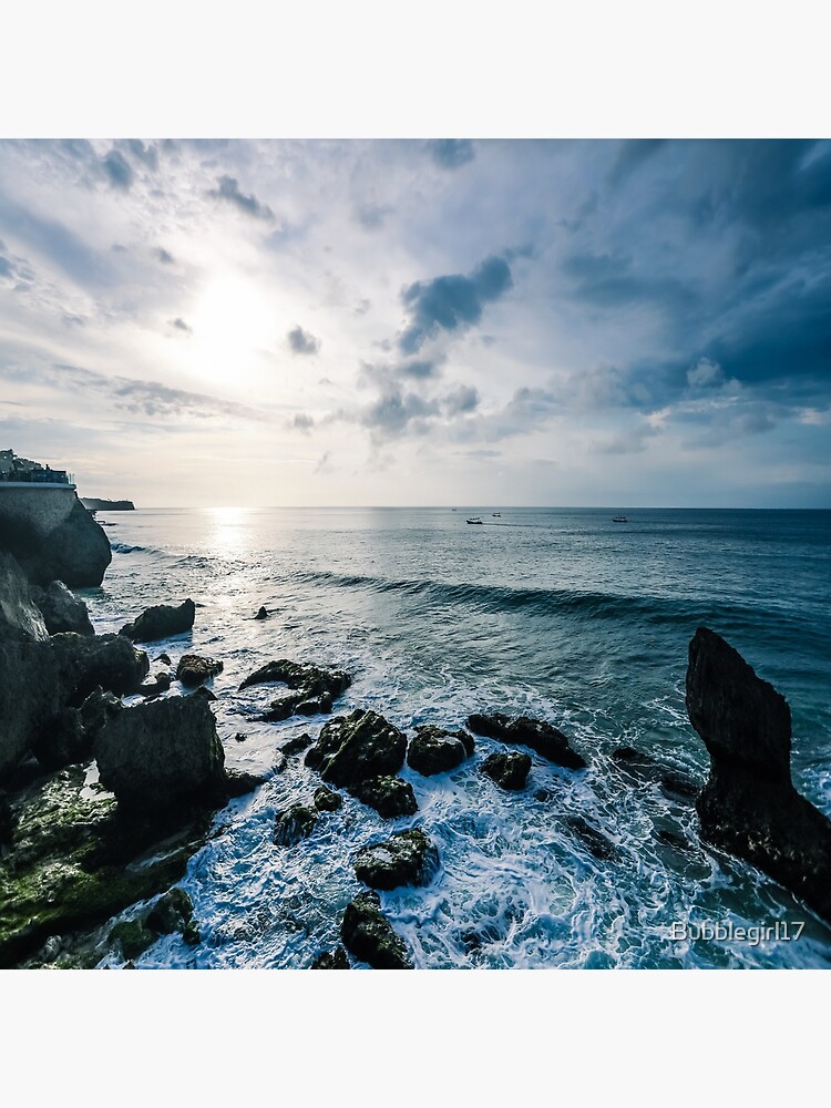 "Blue dusky sky with hard rocks " Poster for Sale by Bubblegirl17 ...