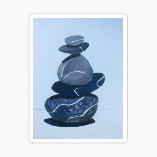 "Neatly Balanced" Sticker by Valspayne | Redbubble