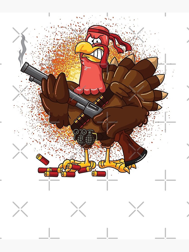 "Turkey rambo" Sticker by Woolworths34 | Redbubble