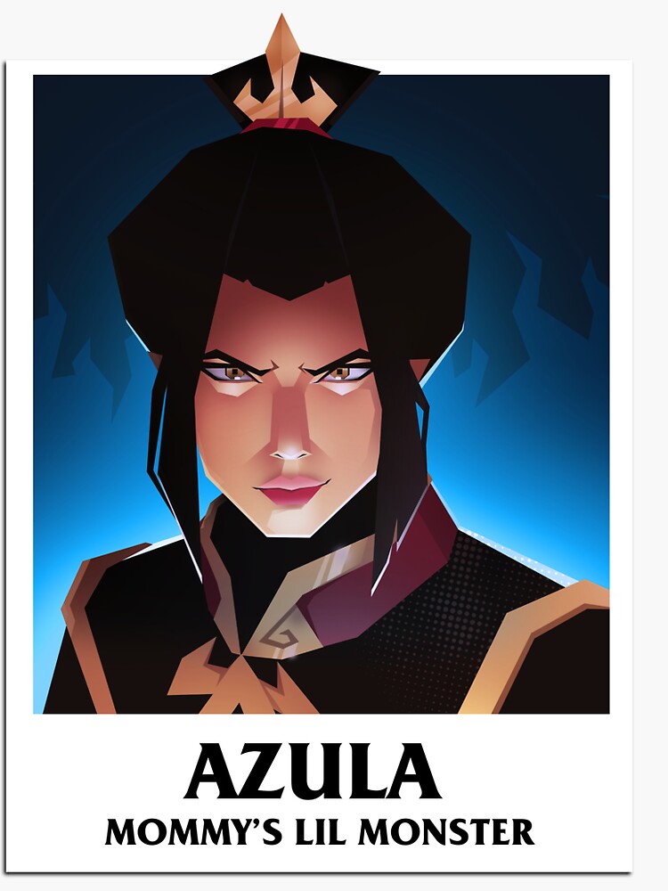 "Azula Mommy's Lil Monster Fanart Avatar The Last Airbender" Sticker by ...