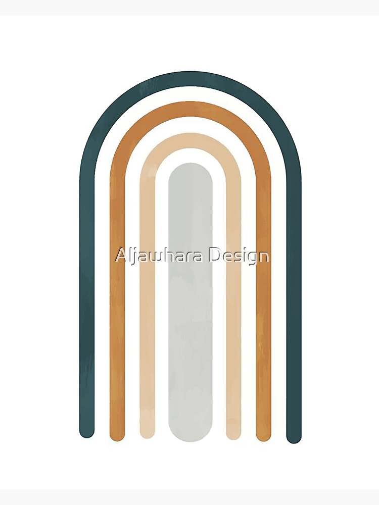 "Round Arches" Sticker for Sale by designersara | Redbubble