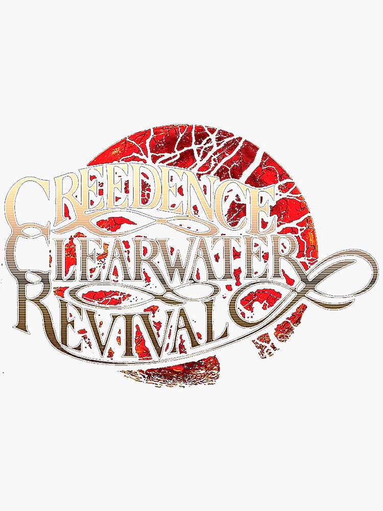"CCR" Sticker for Sale by lynhards | Redbubble