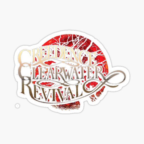 "CCR" Sticker for Sale by lynhards | Redbubble