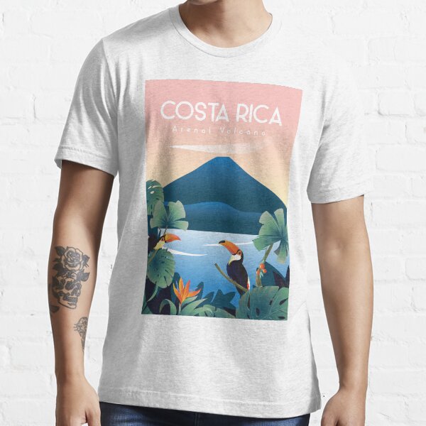 "Costa Rica travel poster" T-shirt for Sale by Caravanstudio ...