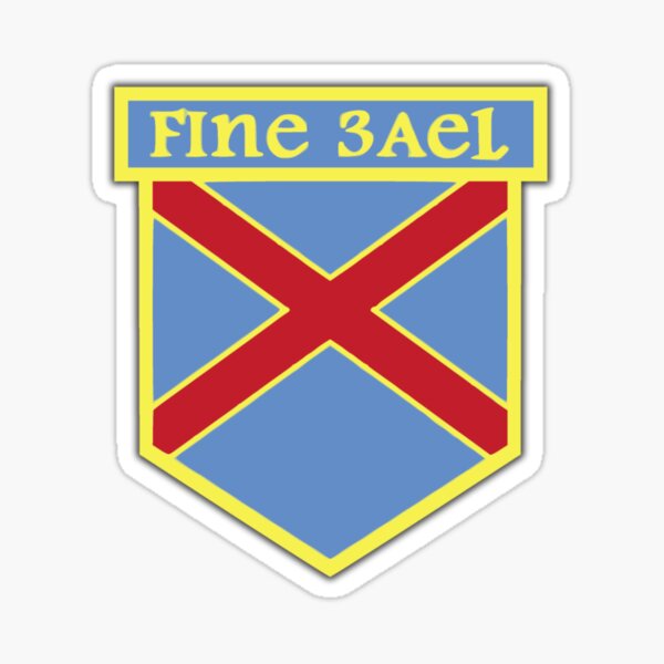 "Logo of Fine Gael Blueshirts" Sticker by Shav | Redbubble