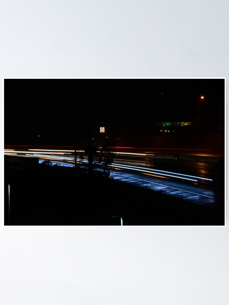 "Freeway Light" Poster for Sale by hitomimyhomie | Redbubble