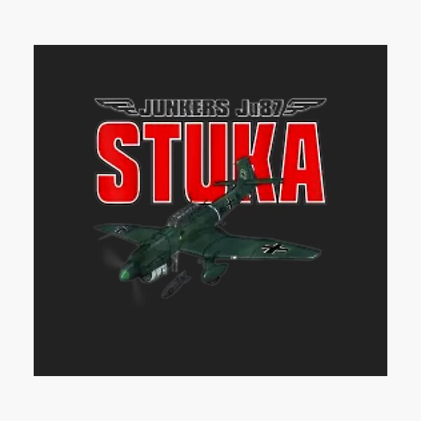 "Das perfekte Stuka für Piloten und Aviation Buffs." Fotodruck von ...