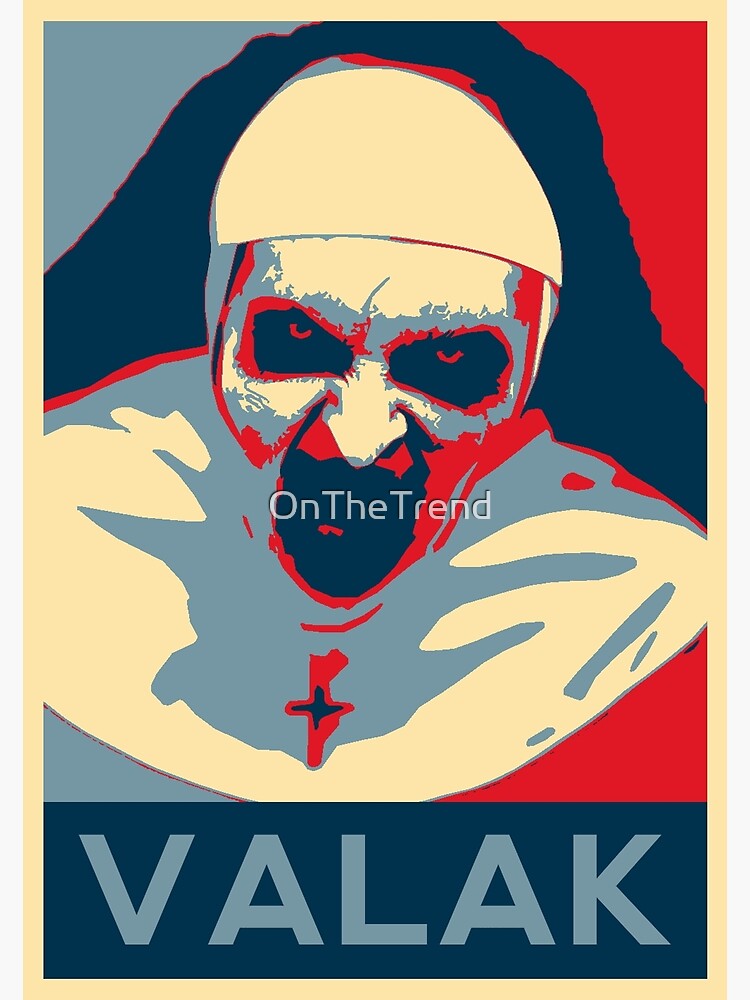 " Valak" Poster by OnTheTrend | Redbubble