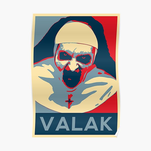 " Valak" Poster by OnTheTrend | Redbubble