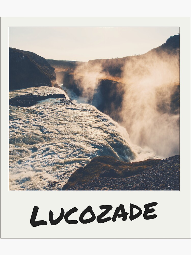 "Lucozade" Sticker by onemorefight | Redbubble