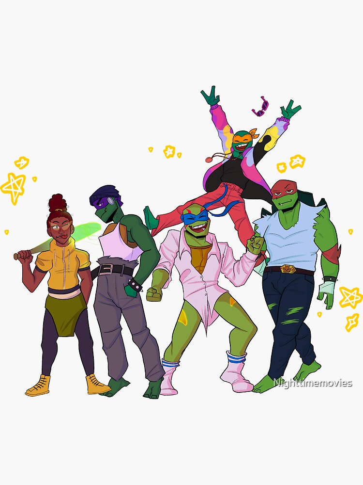 "Fashion!! [Rottmnt]" Sticker for Sale by Nighttimemovies | Redbubble