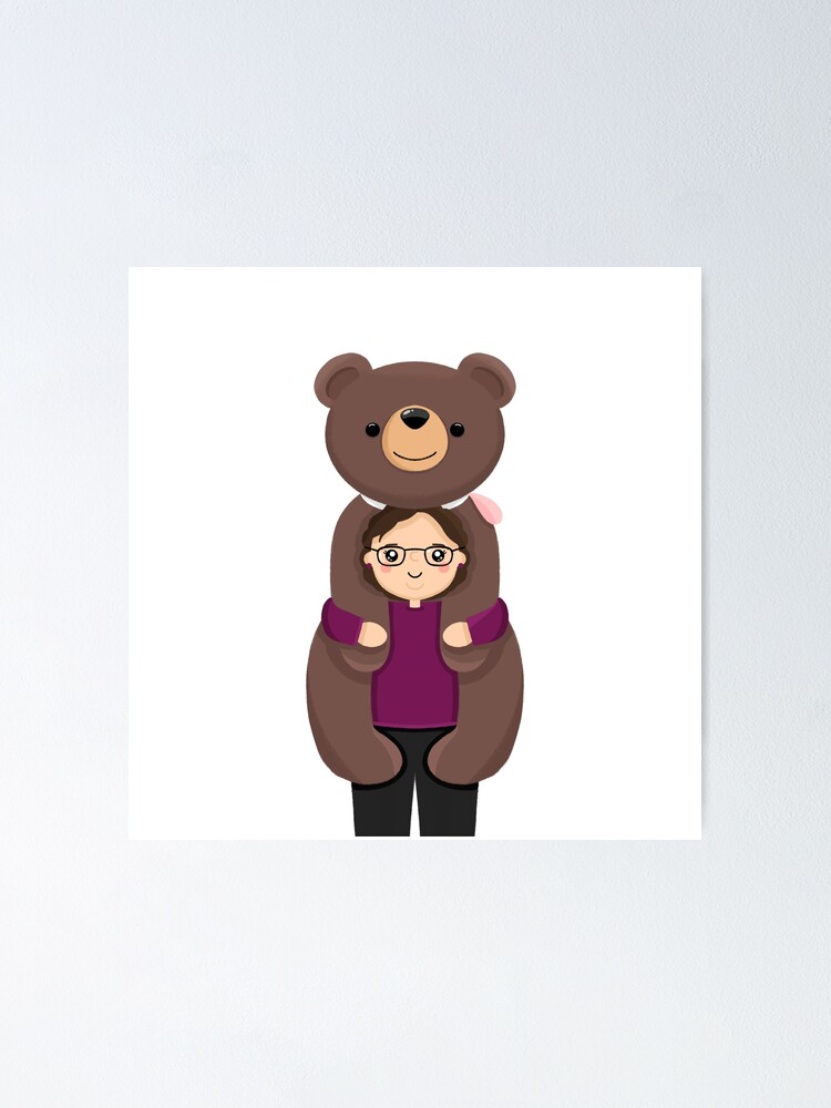 "The Office Phyllis Teddy Bear" Poster by cutermelon | Redbubble