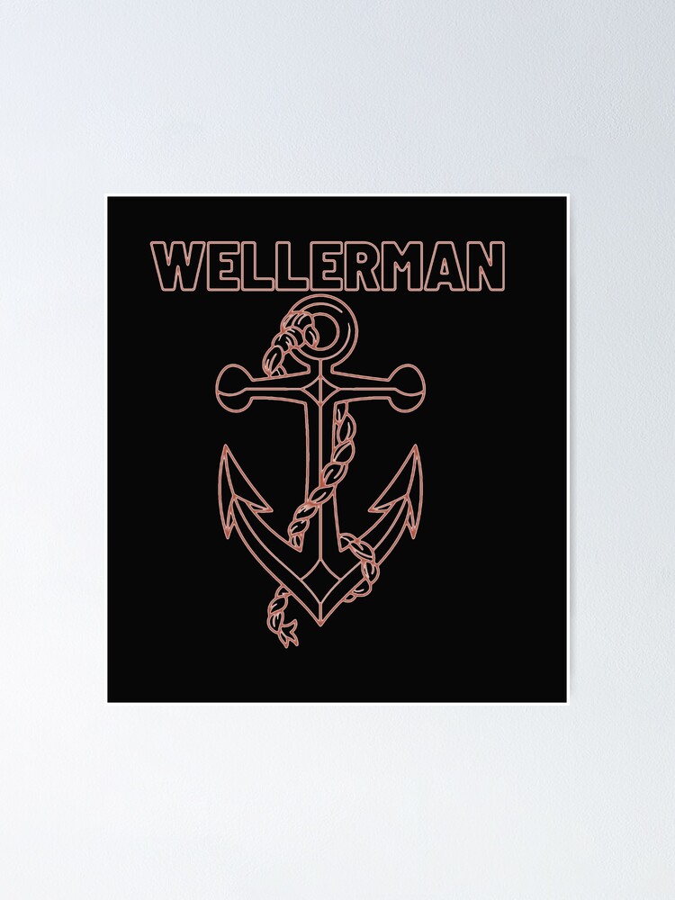 "wellerman anchor" Poster by amng | Redbubble