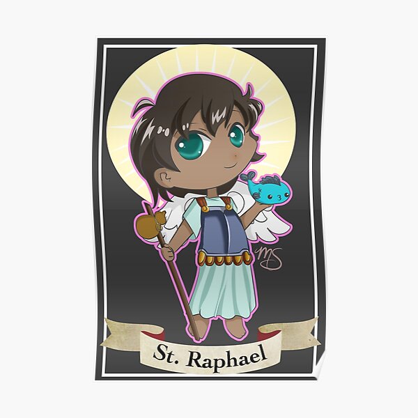Archangel Raphael Posters | Redbubble