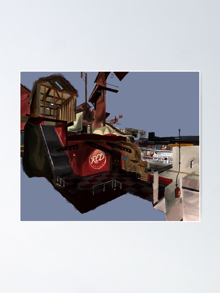 "ctf_2fort" Poster by Juels-ry | Redbubble