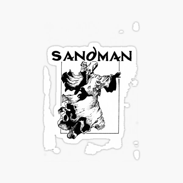 "Sandman" Sticker for Sale by callumwoodman | Redbubble