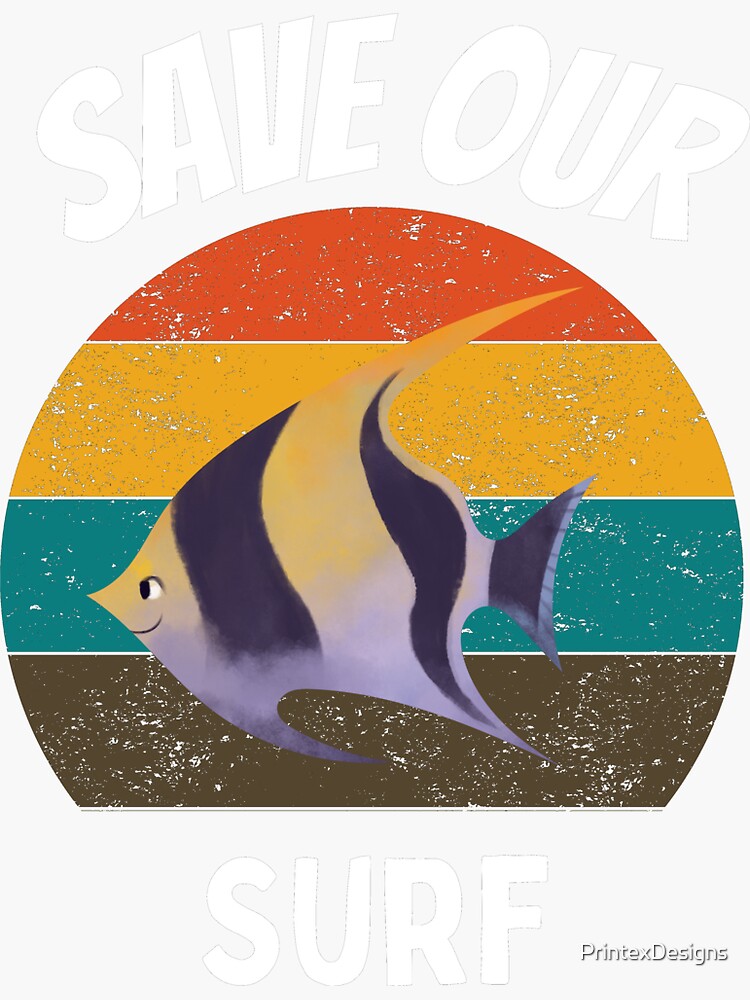"Save Our Surf - Save Our Surf Ocean" Sticker for Sale by ...