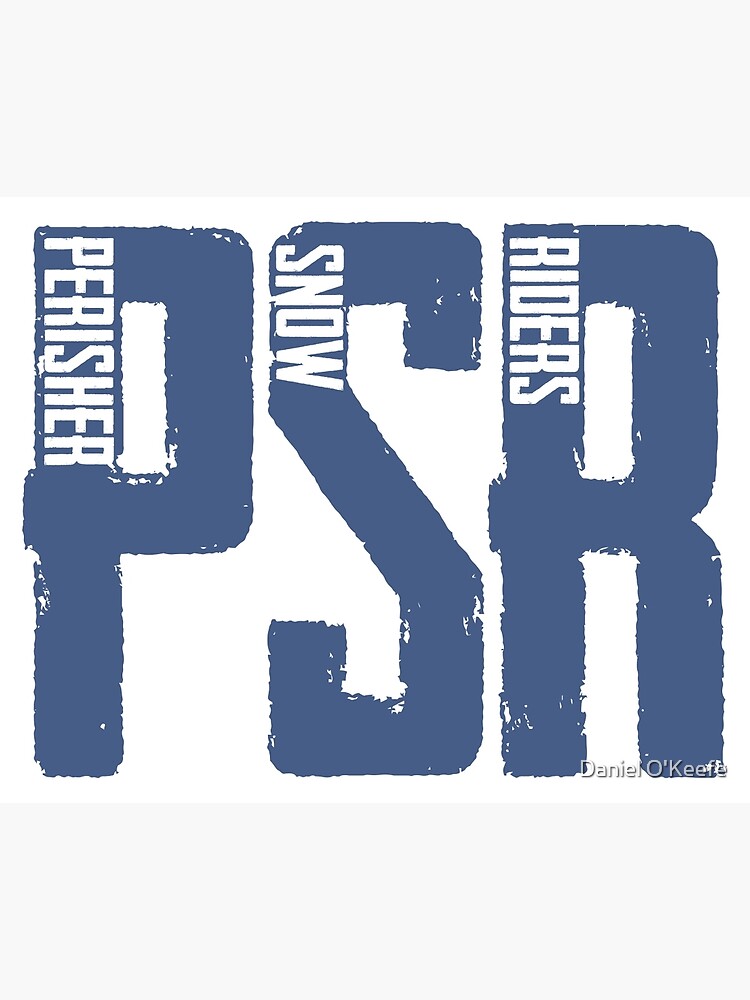 "PSR logo" Art Print by dtgm | Redbubble