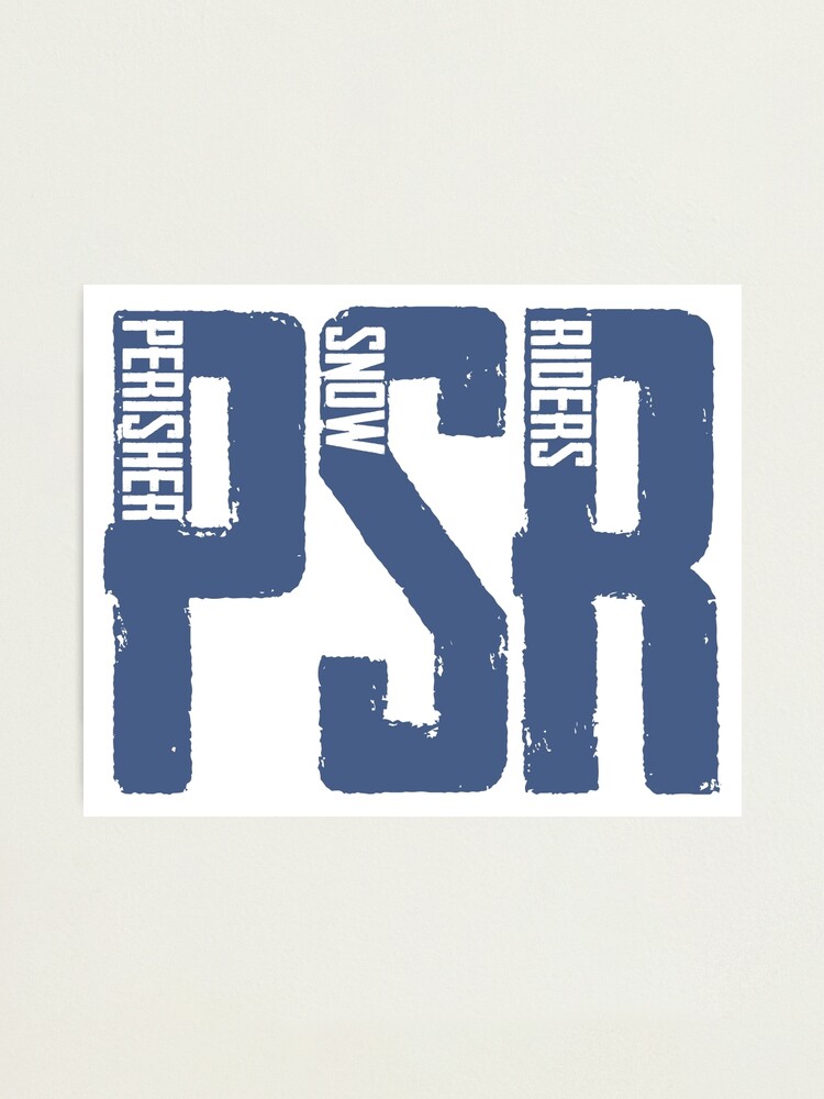 "PSR logo" Photographic Print by dtgm | Redbubble