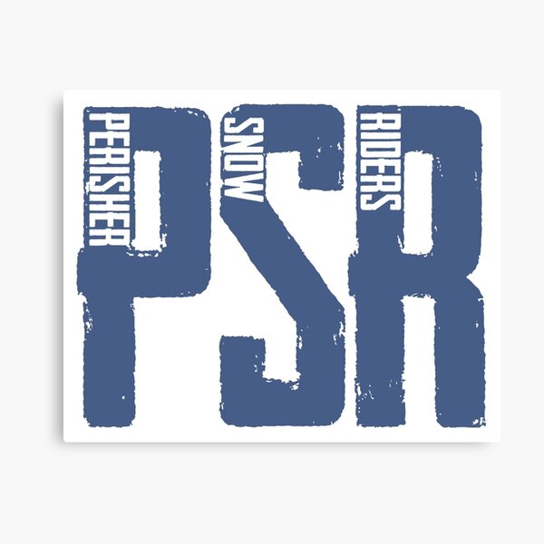 "PSR logo" Canvas Print by dtgm | Redbubble