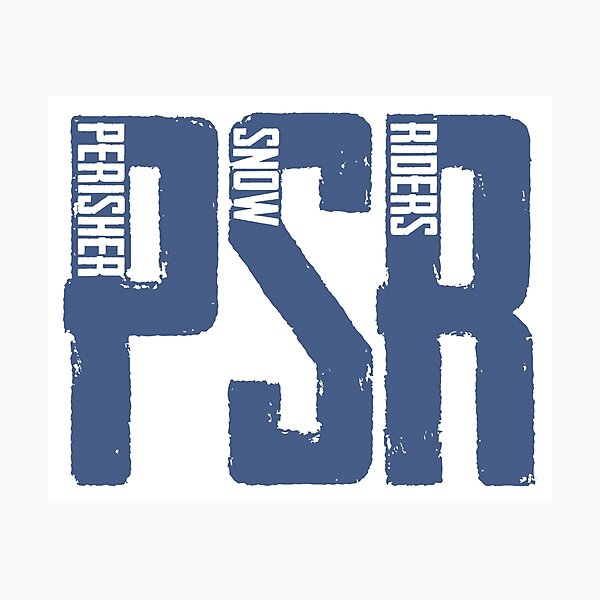 "PSR logo" Photographic Print by dtgm | Redbubble