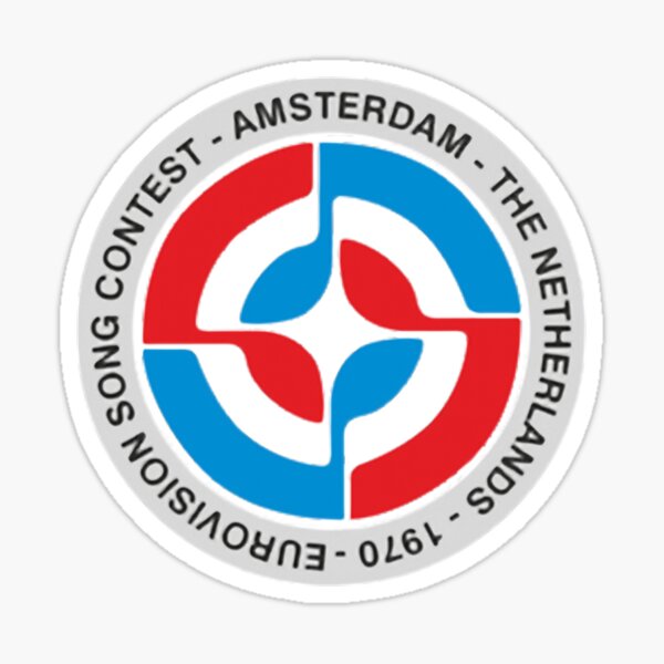 "Eurovision Song Contest 1970 T-shirt" Sticker for Sale by Ellenisti ...