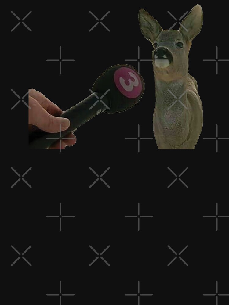 "Deer Being Interviewed Meme" T-shirt for Sale by Altohombre ...