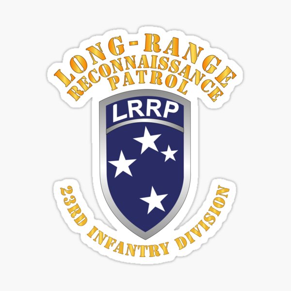 "Army - SOF - 23rd ID - LRRP" Sticker for Sale by twix123844 | Redbubble
