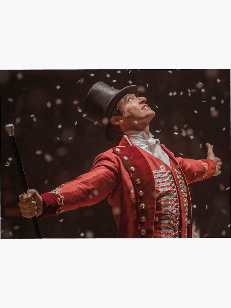 "barnum, "the greatest showman"" Sticker by themorganlane | Redbubble