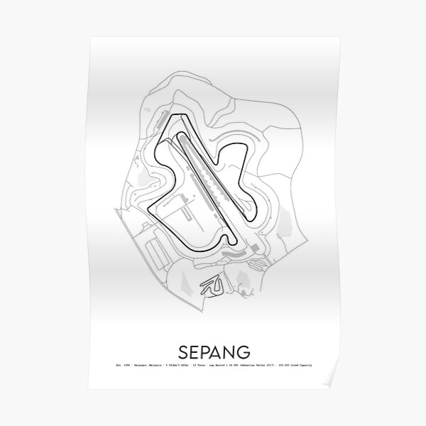 "Sepang International Circuit - Malaysian Grand Prix Motor Racing Track ...