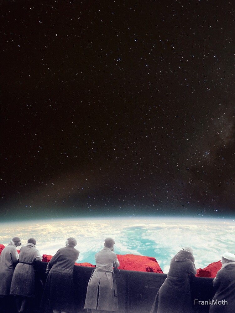 "They Are Waiting For Us" Sticker for Sale by FrankMoth | Redbubble