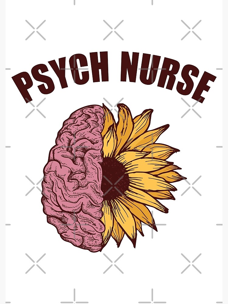"Psych nurse " Poster for Sale by ARLAN-GONSALVES | Redbubble