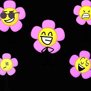 "bfb flower pack of five " Sticker for Sale by LucaShinSekai | Redbubble