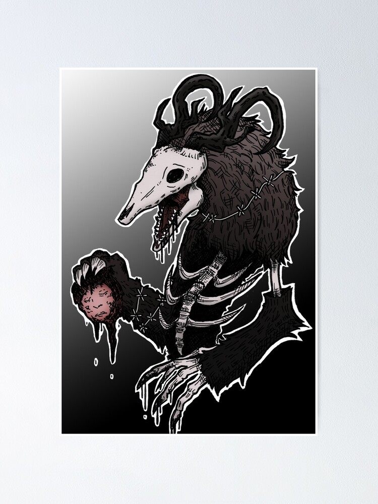 "skinwalker color version" Poster for Sale by bumblejinx | Redbubble
