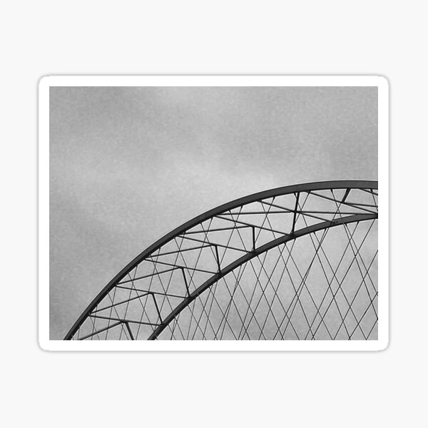 "Bridge Detail" Sticker for Sale by lezvee | Redbubble