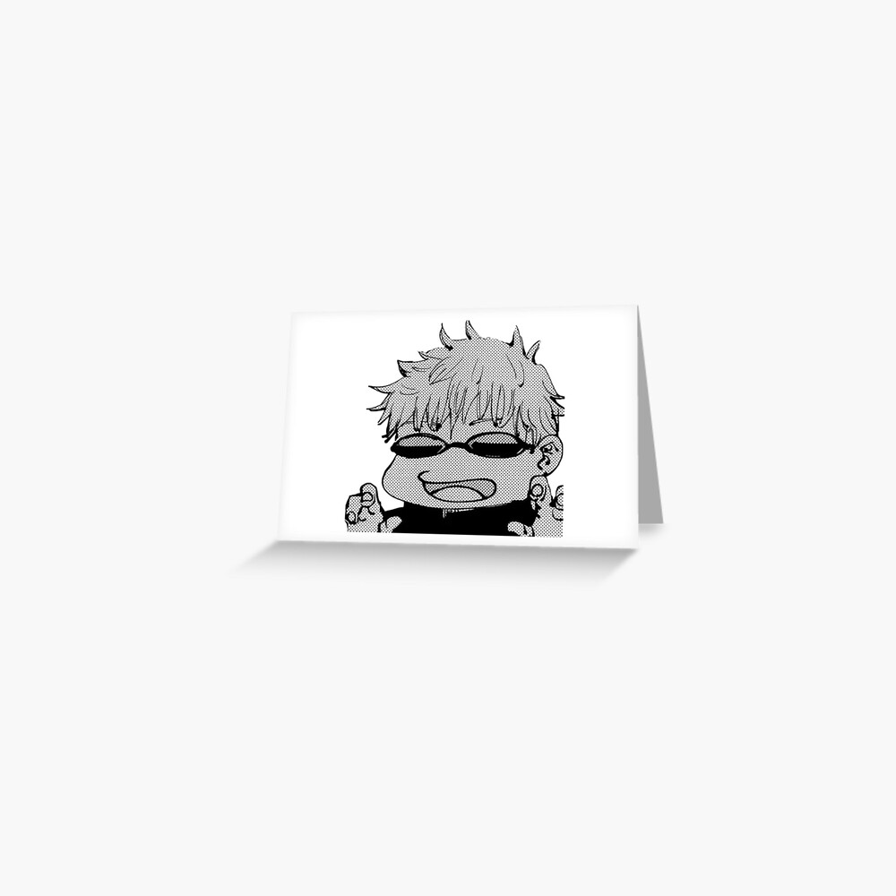 "Jujutsu Kaisen-Satoru Gojo" Greeting Card by BellaReii | Redbubble