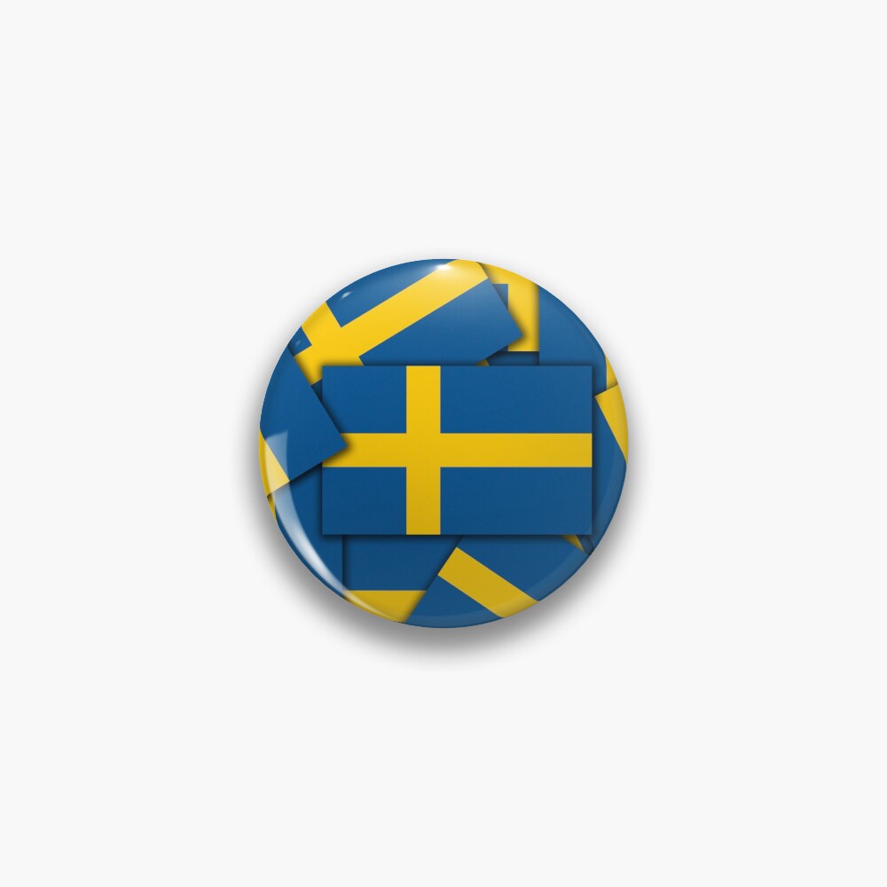 "Swedish Flag Phone Case (3)" Sticker for Sale by mpodger | Redbubble