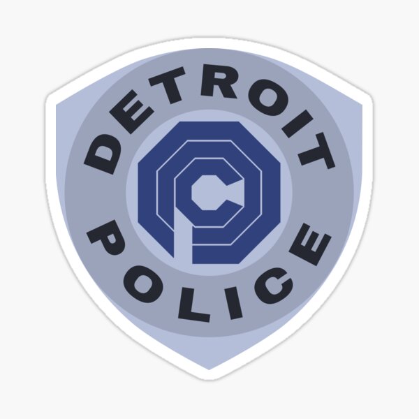 "Detroit Police (RoboCop)" Sticker by Bloxworth | Redbubble
