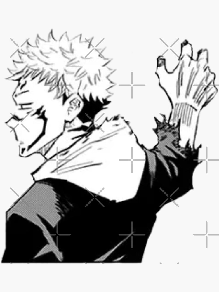 "Sukuna Sticker" Sticker for Sale by BellaReii | Redbubble