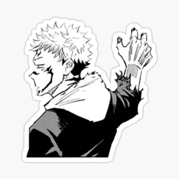 "Sukuna Sticker" Sticker for Sale by BellaReii | Redbubble