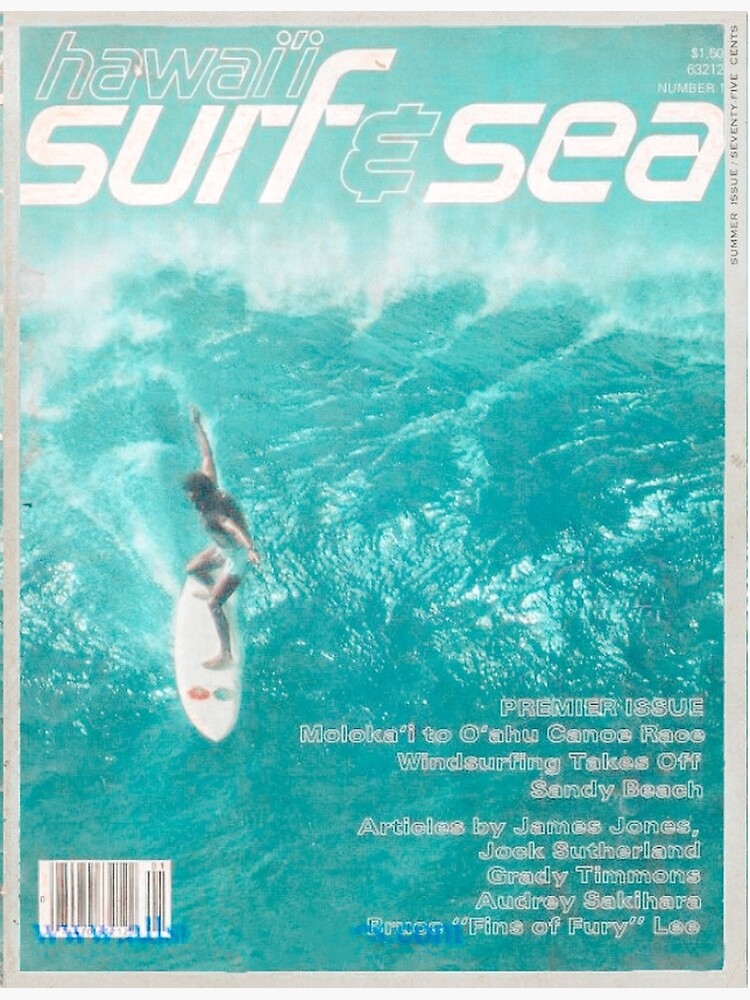 "vintage surfer magazine cover poster" Poster for Sale by london ...